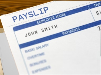 The pay slip in French payroll. - French Payroll Expert